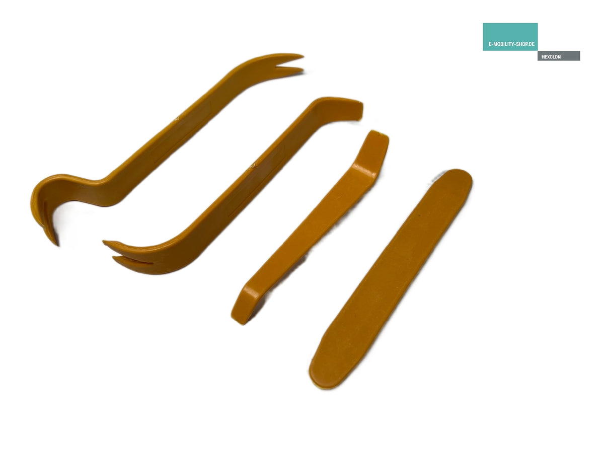 Plastværktøj 4-delt sæt - nysgerrige værktøj til kåbedele – E-Mobility Shop